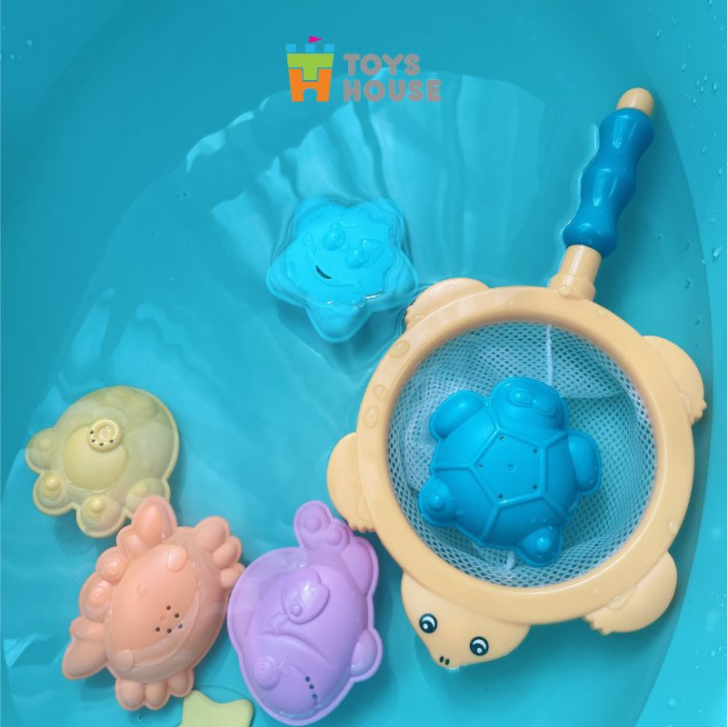 Vợt bắt cá, set 5 sinh vật biển ToysHouse - MomMomCare.Com - Baby, Kid ...